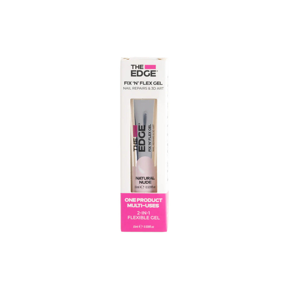 THE EDGE - NAIL ART - Fix 'N' Flex Gel - Natural Nude – Angel Hair ...